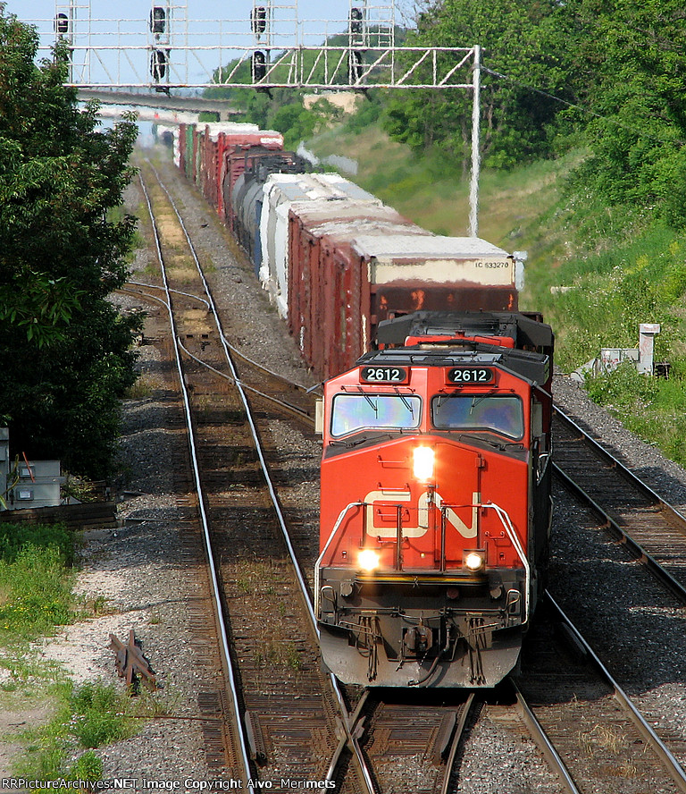 CN 383 at Snake.